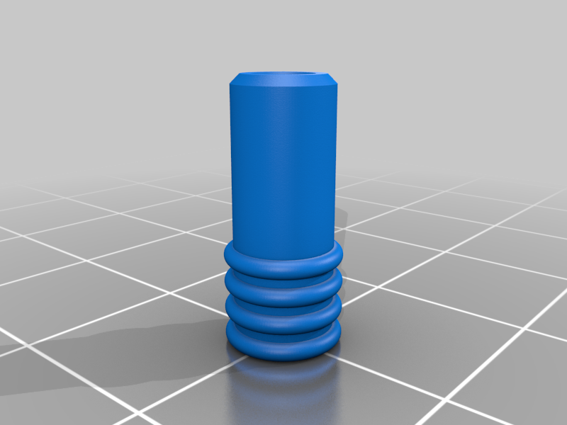 Free 3D file 2.1mm DC blanking plug・Object to download and to 3D print ...
