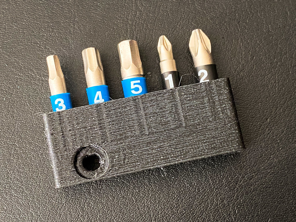 Free 3D file Driver bit holder・Design to download and 3D print・Cults