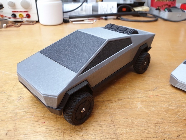 Free 3D file Tesla Cybertruck 🔧・3D printer model to download・Cults