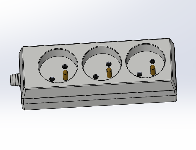 Free STL file SOCKET KEY RING・3D printing design to download・Cults