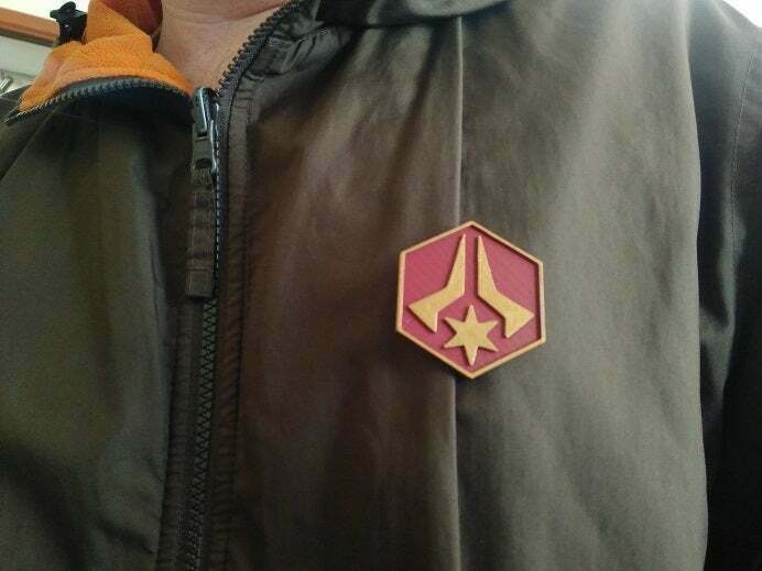 Бесплатный STL файл Stellaris Imperium Emblem 📛・3D-печатная модель для ...