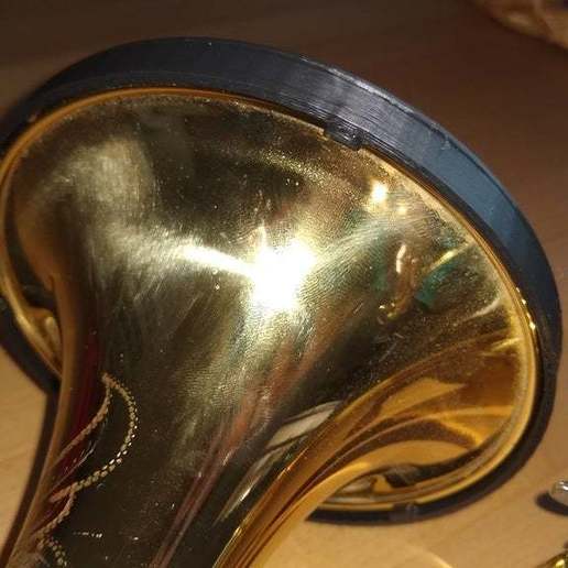 Download free STL file Covid filter for trumpet • 3D print object ・ Cults