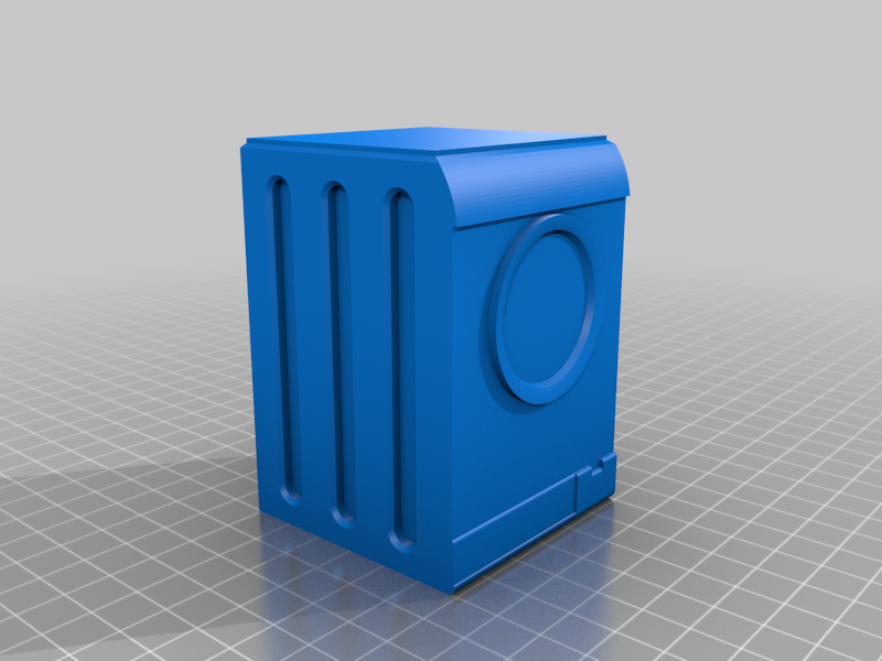Free STL file Washing machine - miniature object -・Design to download ...