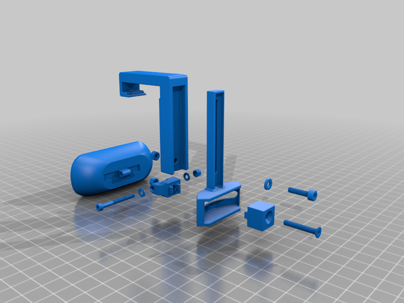 Free STL file C270/C310 Camera mount with horizontal & vertical ...