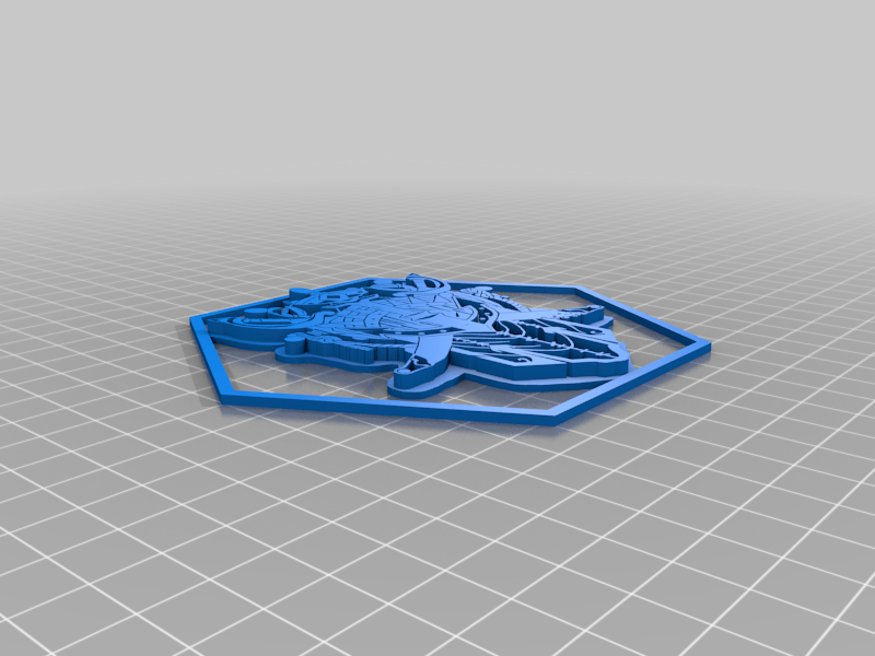 Free 3D file World of Warcraft Hex Mural ( Alliance Races Crest ) 🗺️ ...