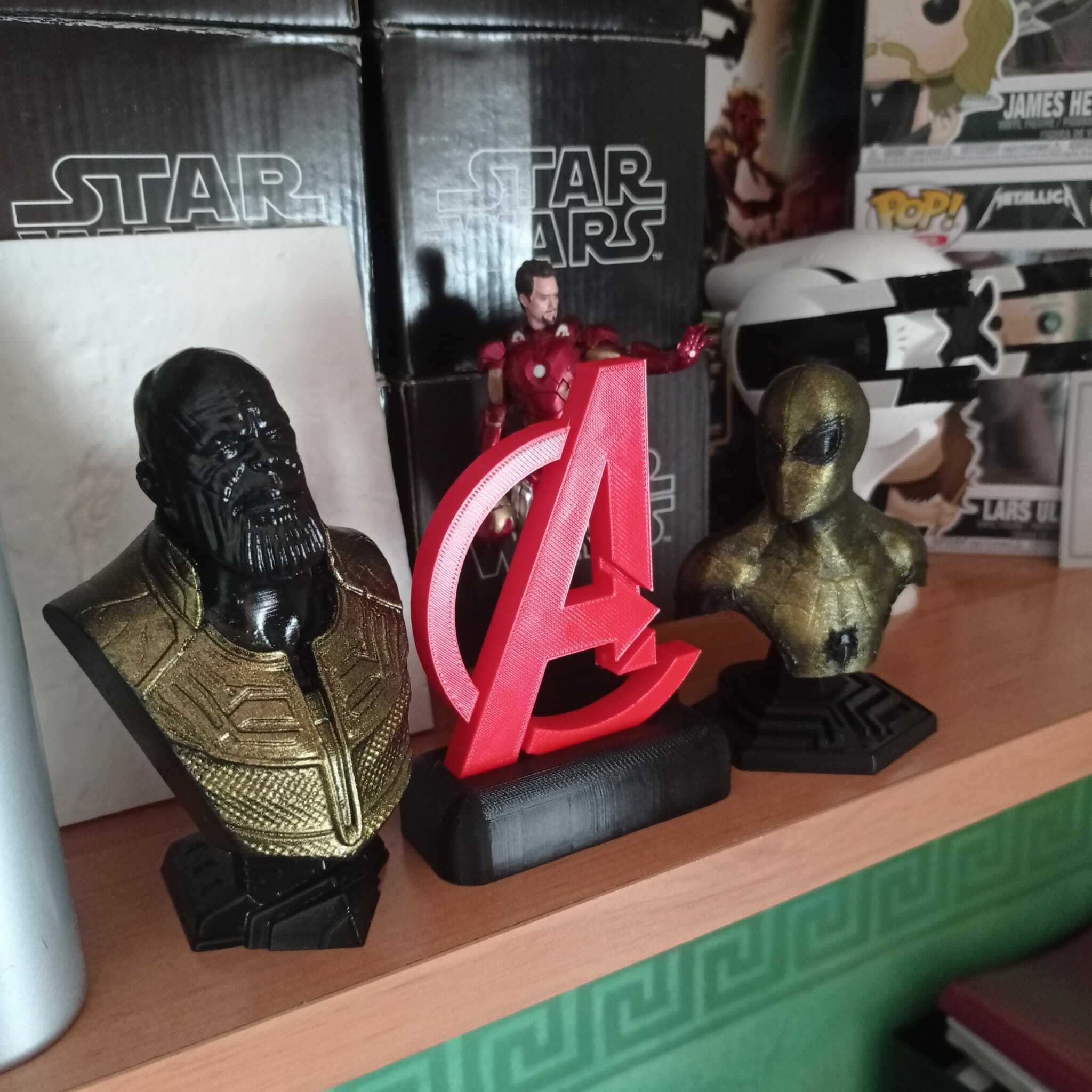 STL file Avengers Bust 🦸・3D printing model to download・Cults