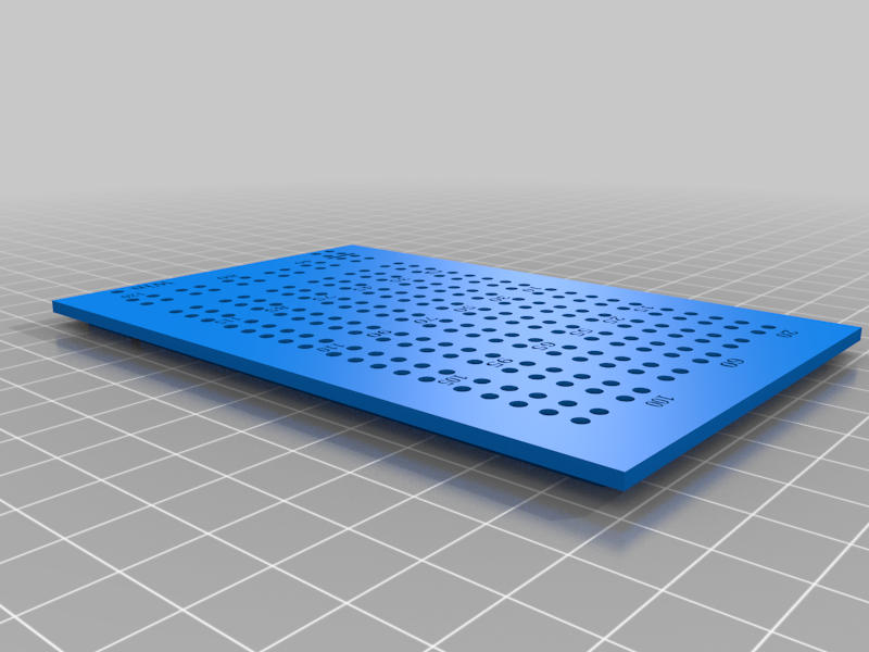 Fichier 3D Planche de cribbage・Plan pour impression 3D à télécharger・Cults