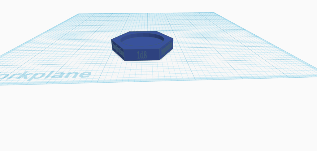 Free 3D file Inspiration 1D8 Polygon・3D printing idea to download・Cults