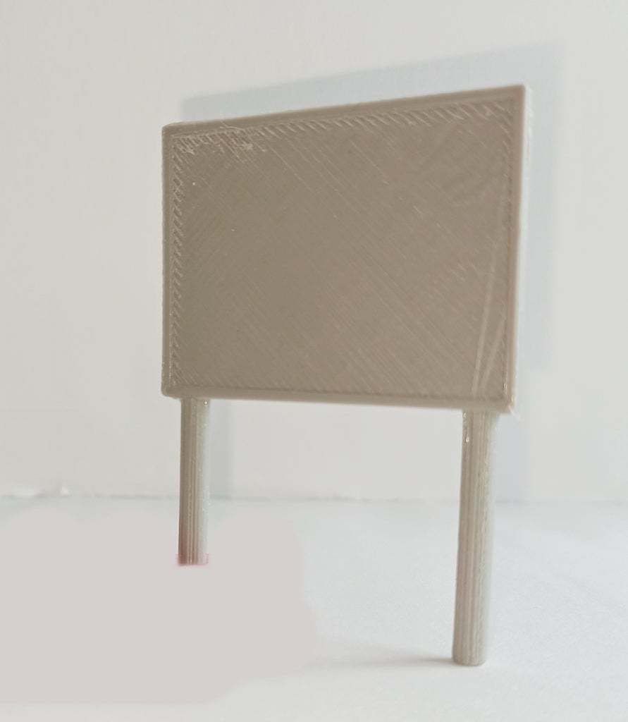 Free STL file HO billboard・3D print design to download・Cults