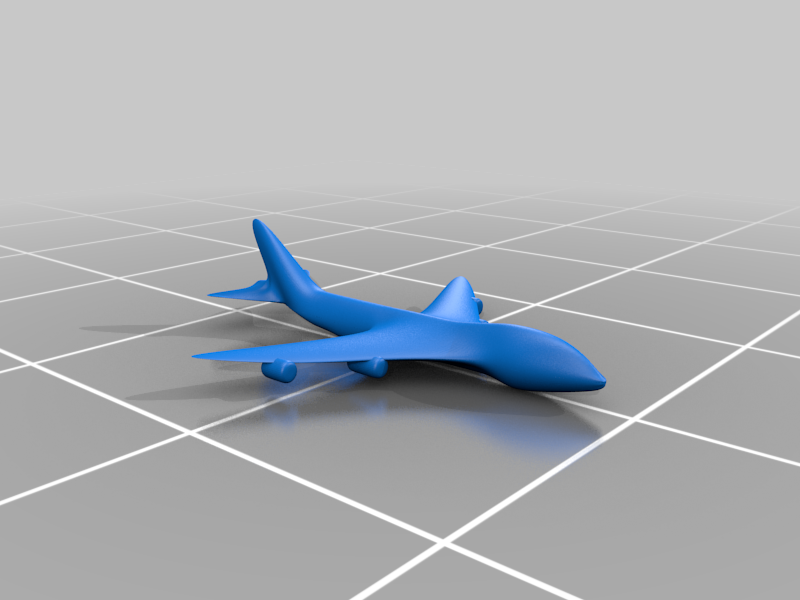 Free STL file Boeing 747-300 🛩️・3D print design to download・Cults