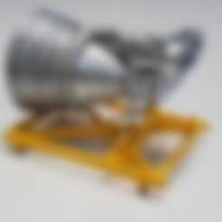 Download free STL file Apollo F1 Rocket Engine on Stand • 3D print ...