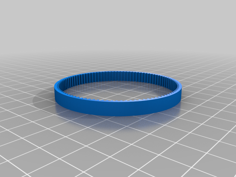 Free 3D file 200mm GT2 Parametric timing Belt Loop 100dents・3D printing ...