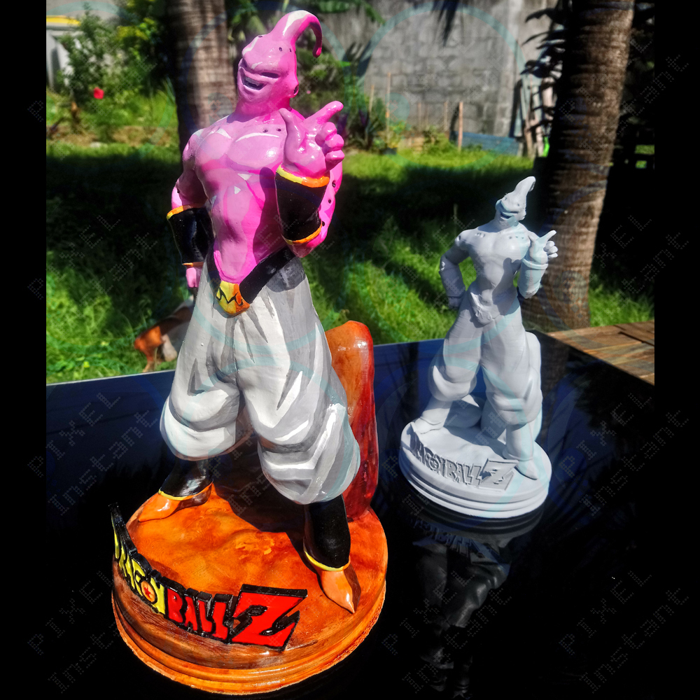 Download STL file DrangonballZ Super Boo, Majin Boo • Model to 3D print ...