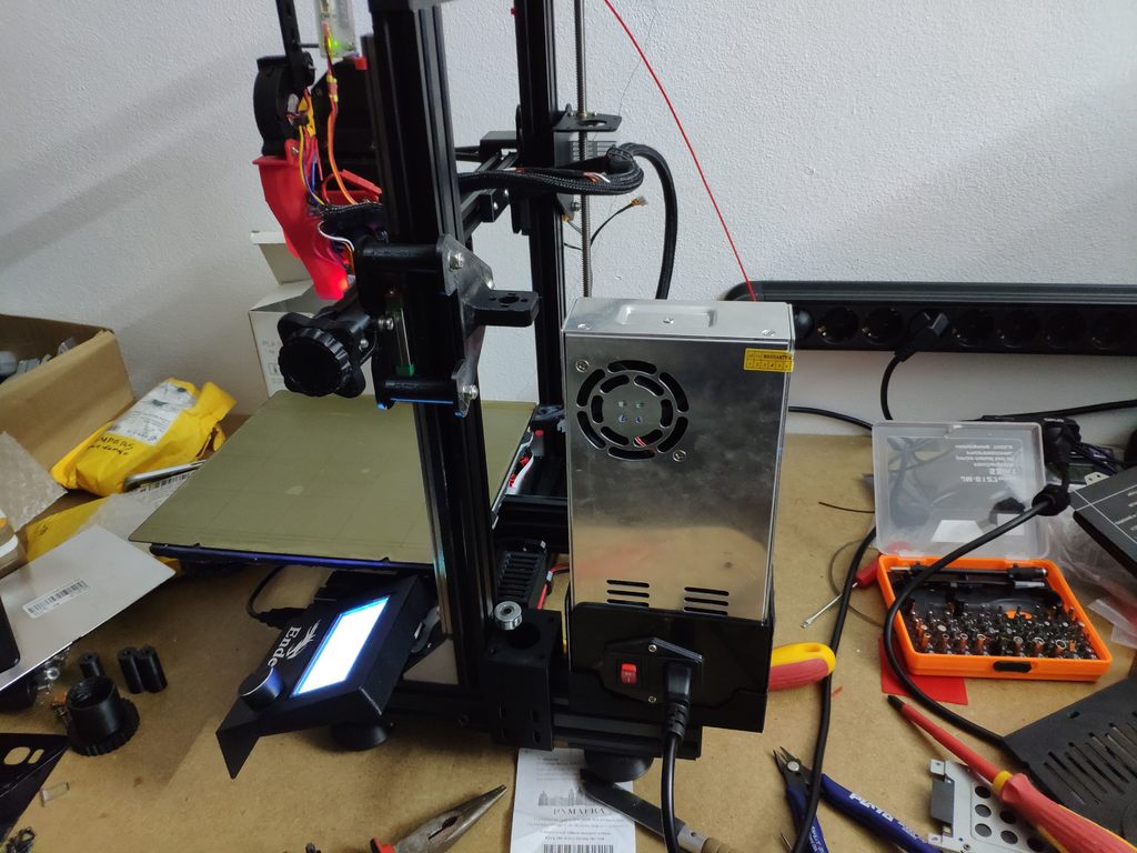 Free 3D file Ender 3 PSU Relocate for Dual Z・3D print object to ...