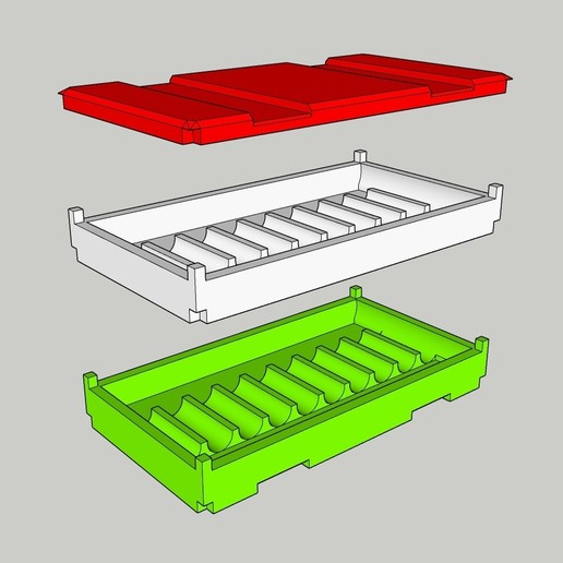 Download free 3D printer designs 308w or 7.62x51 ammo box ・ Cults