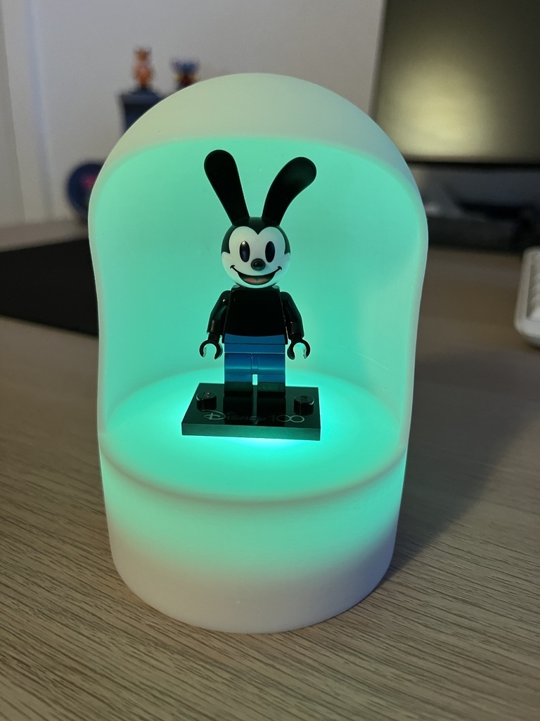 Free STL file MiniFigure Holder with LED・Template to download and 3D ...