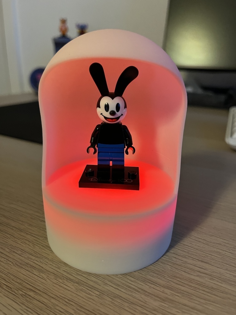 Free STL file MiniFigure Holder with LED・Template to download and 3D ...