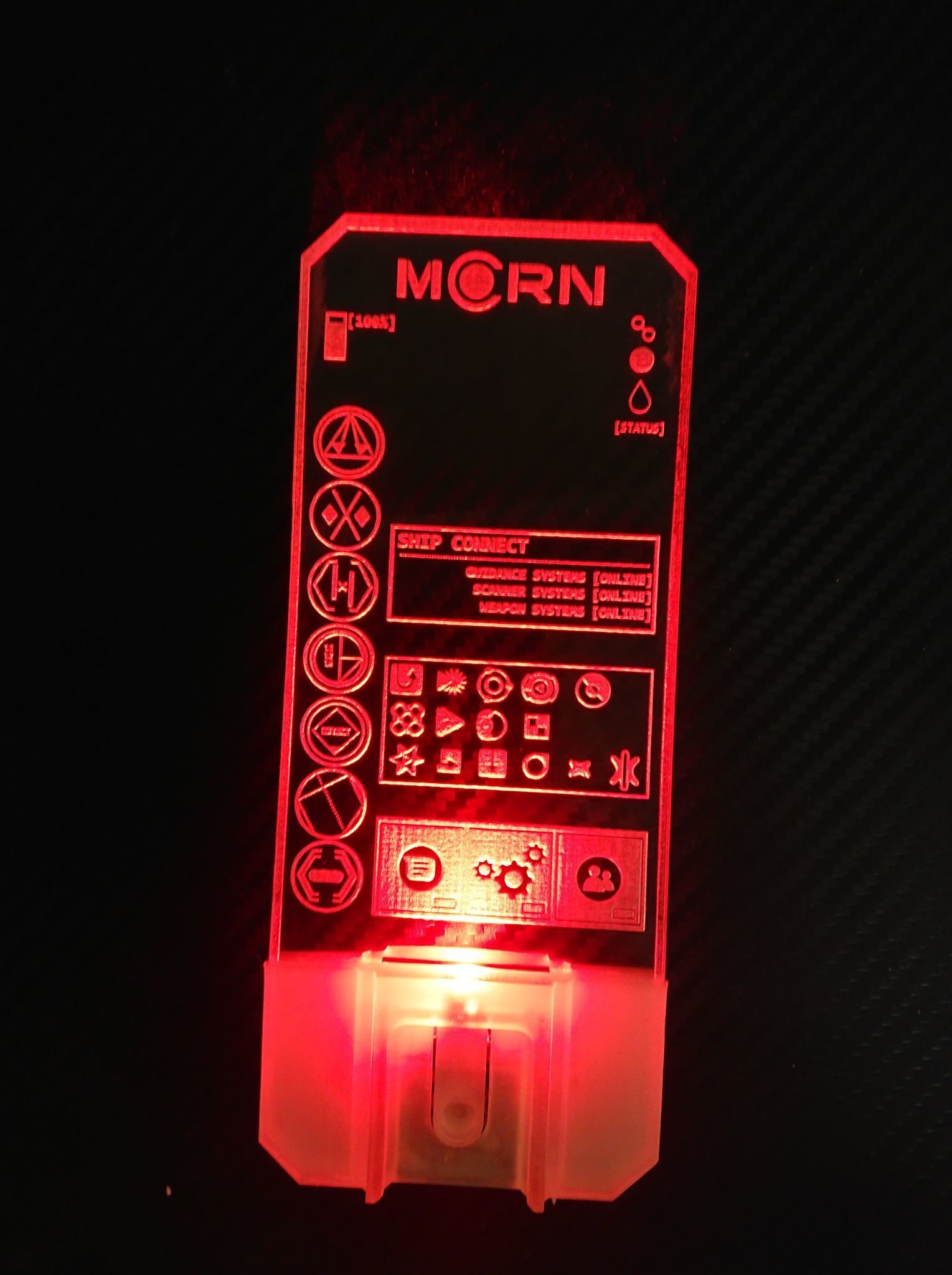 3D file The Expanse - Comms Terminal Light Fixture・3D print design to ...