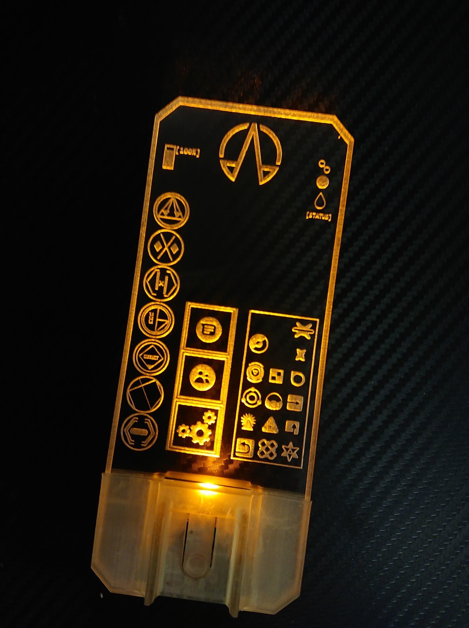 3D file The Expanse - Comms Terminal Light Fixture・3D print design to ...