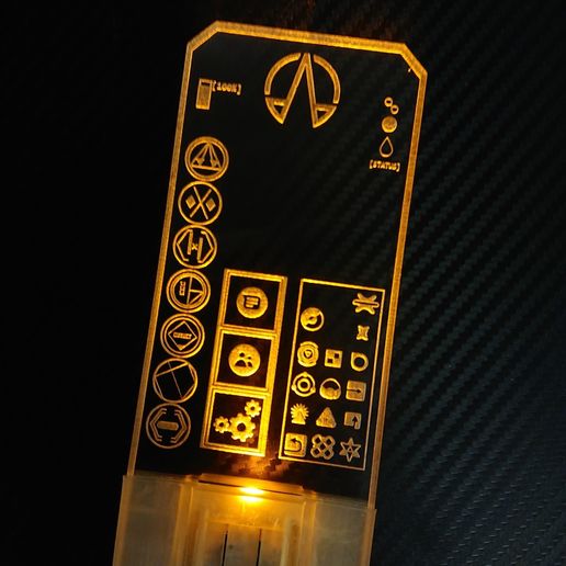 Download free 3D model The Expanse - Comms Terminal Light Fixture ・ Cults