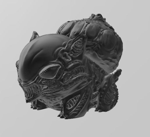 STL file xenomorph bulbasaur・3D printable model to download・Cults
