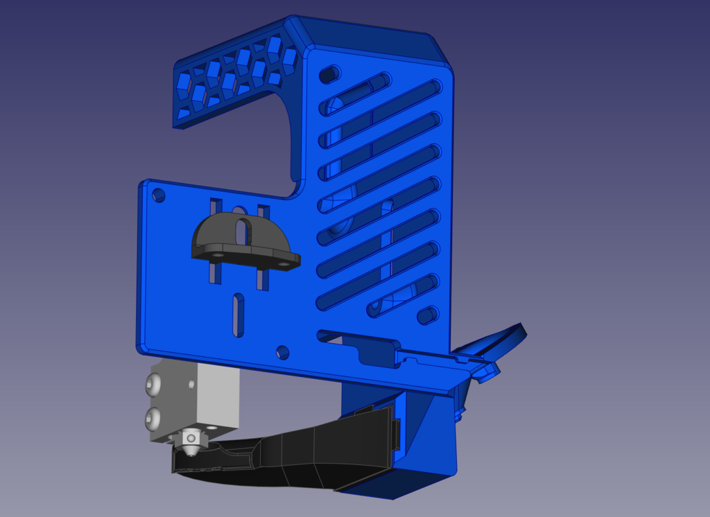 Free STL file Big Bertha - An Artillery Genius AIO Extruder Cover ...