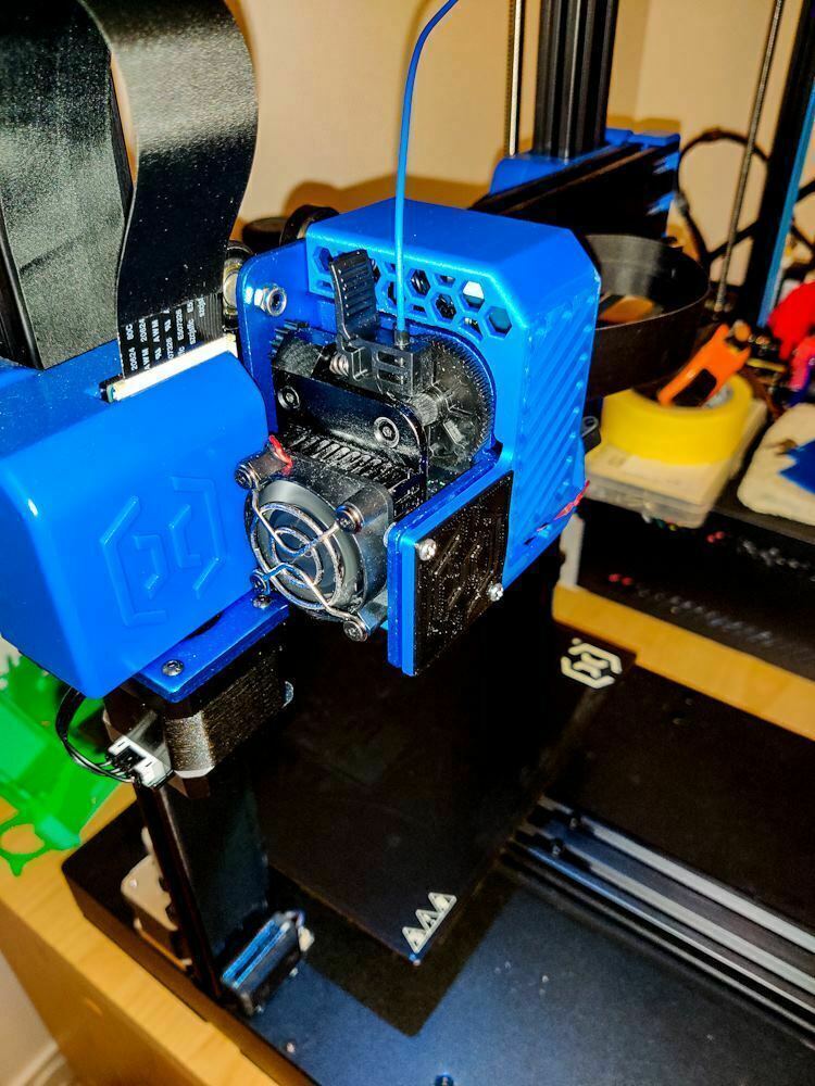 Free STL file Big Bertha - An Artillery Genius AIO Extruder Cover ...