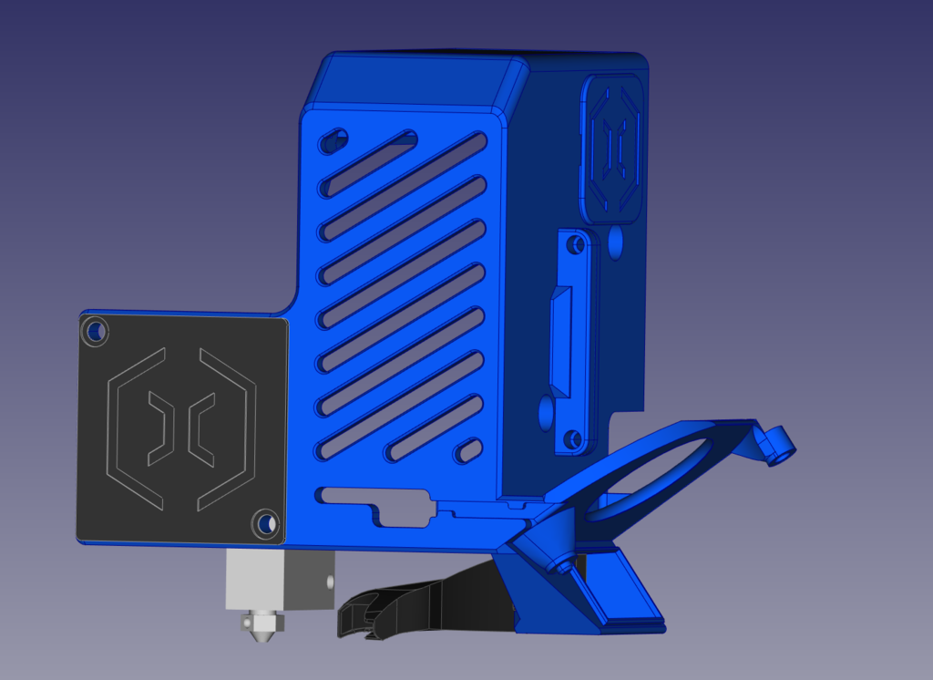 Free STL file Big Bertha - An Artillery Genius AIO Extruder Cover ...