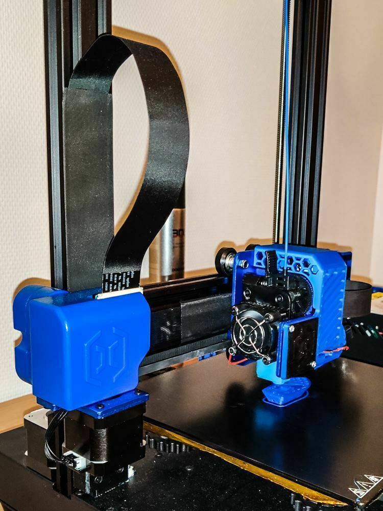 Free STL file Big Bertha - An Artillery Genius AIO Extruder Cover ...