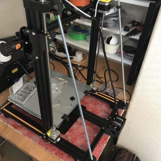 Download free STL file CR-10 Mod - Frame Braces • 3D print object ・ Cults