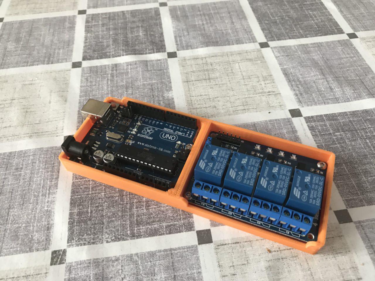 Free STL file Automation - Arduino / Relay Board Holder・Template to ...