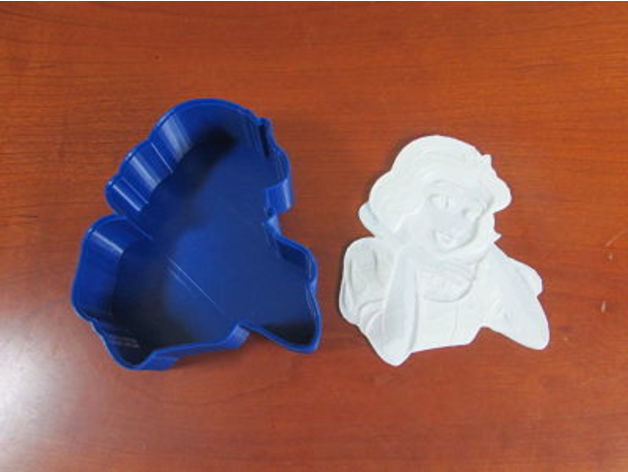 Free STL file snow white box lithophane・3D printing model to download・Cults