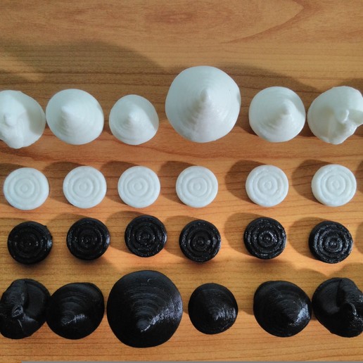 Download free STL file Makruk Thai Chess Set • 3D printing design ・ Cults