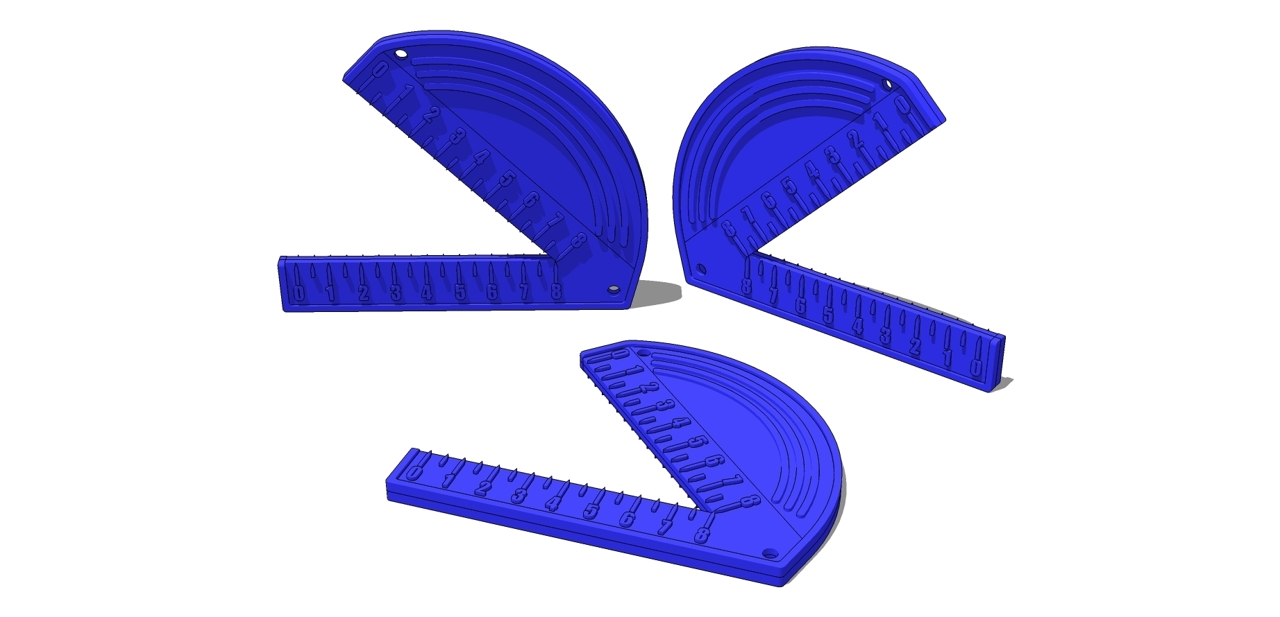 Free STL file Cattle Hoof Ruler V.1・3D print model to download・Cults