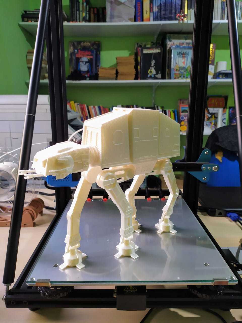 3D print AT-AT Walker (Star Wars Legion scale) • made with CR-10 V2 ・ Cults