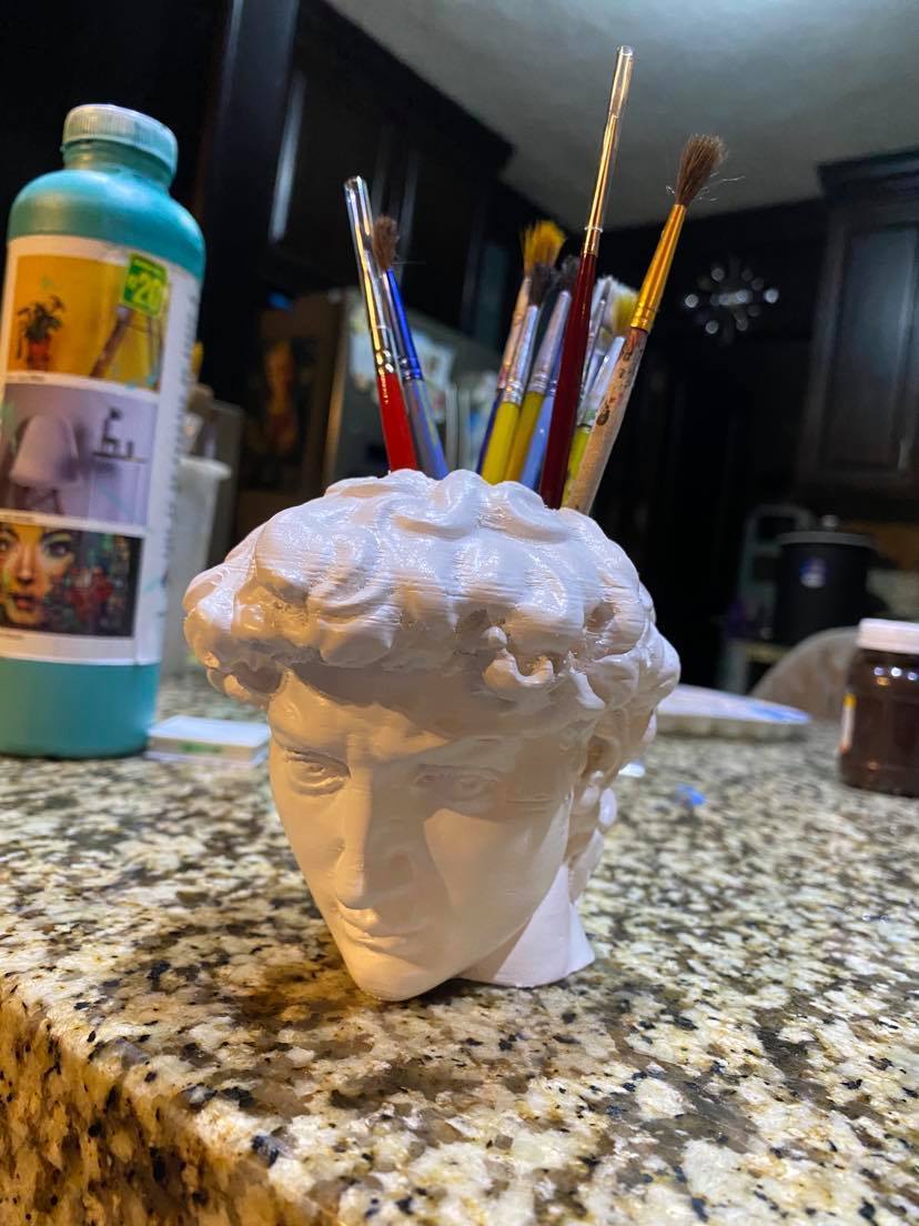 Файл STL David Pot・Модель для печати в 3D скачать・Cults