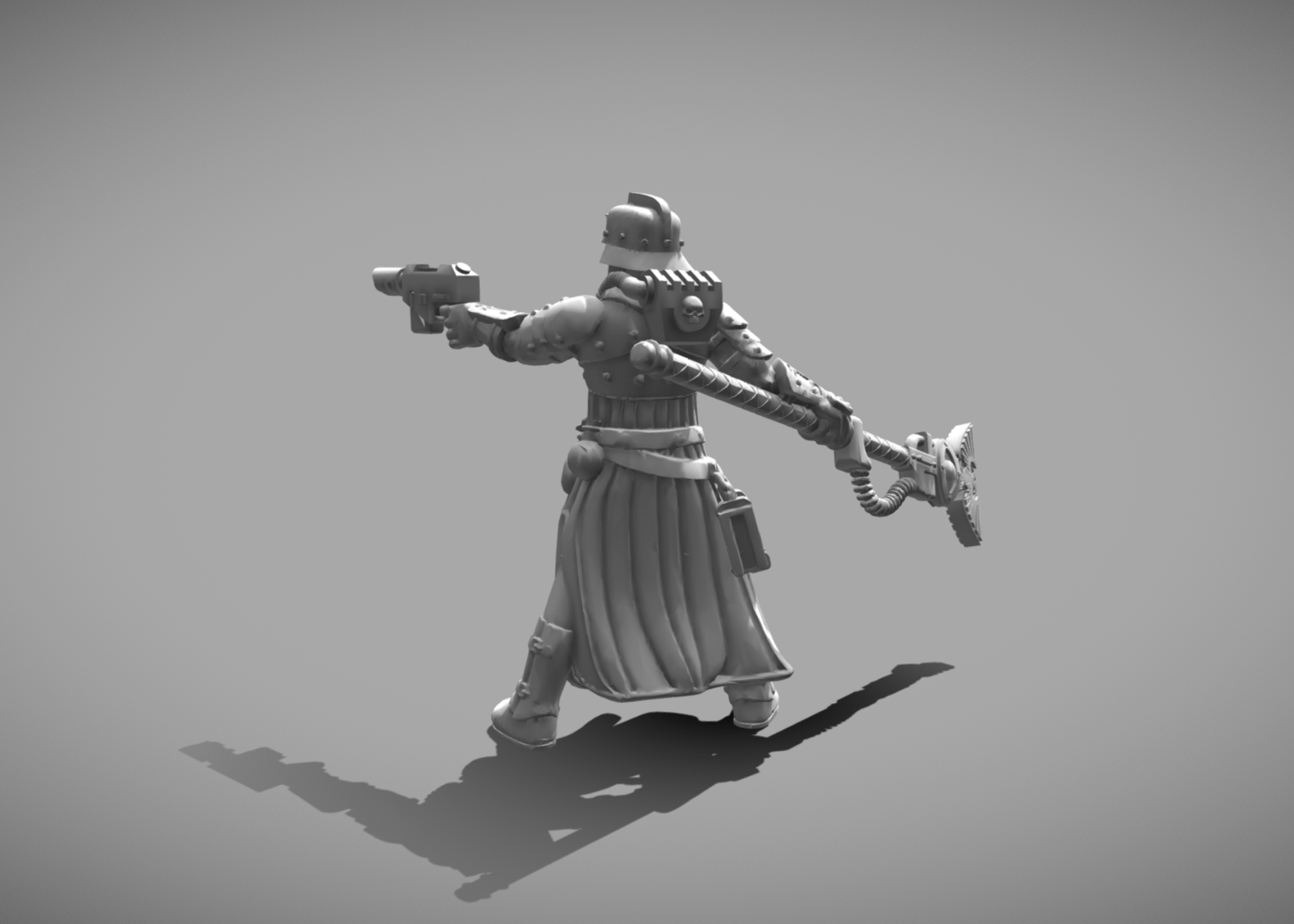 Free STL file Gasmask Death Division Wizard Psychic 🎲・3D printable ...