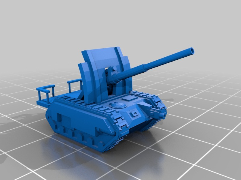 Free 3D file Basilisk Self-Propelled Artillery 🧨・3D printer design to ...