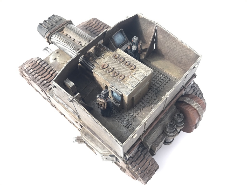 Free 3D file Macharius Omega 🪖・Template to download and 3D print・Cults