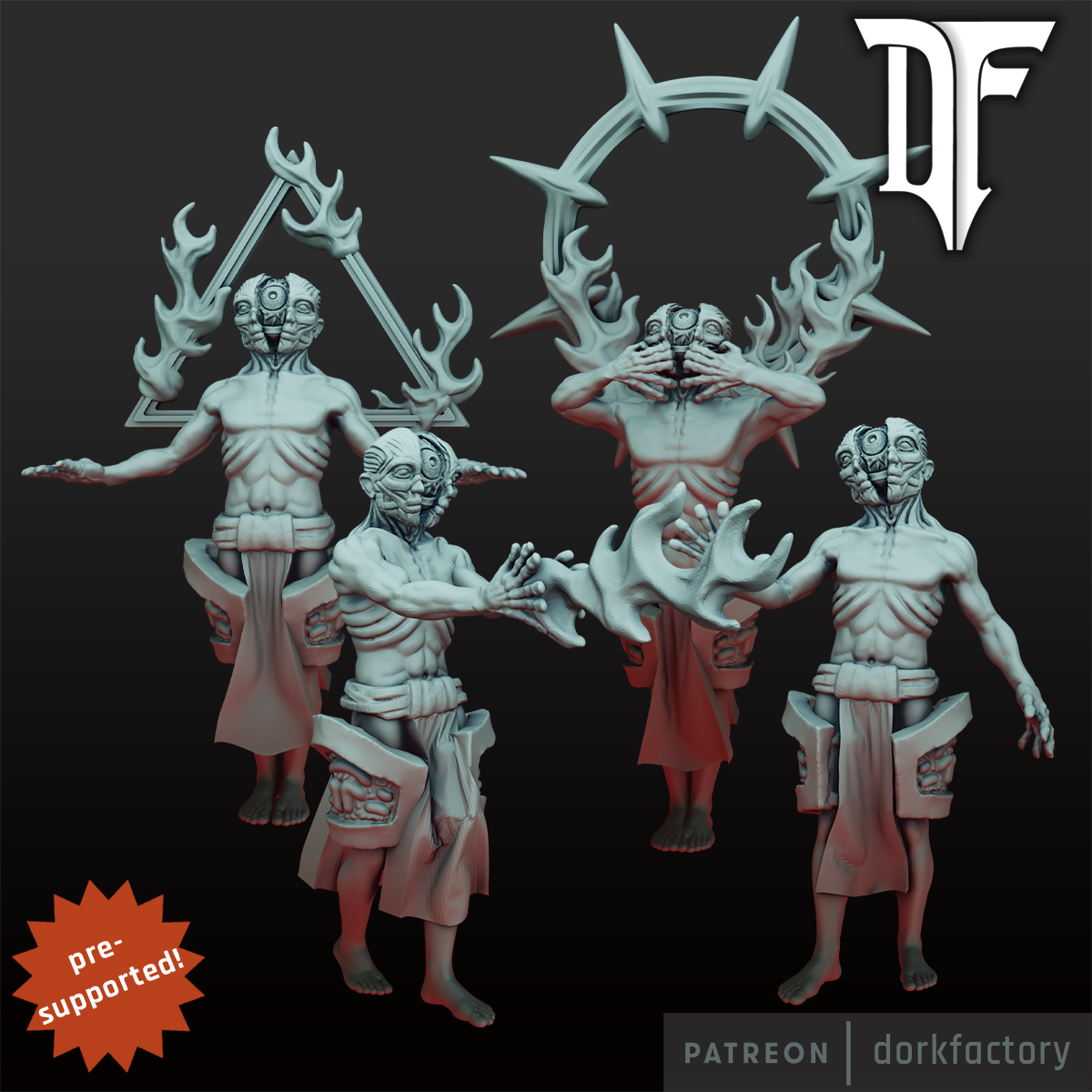 STL file The Master Psychics・3D printer model to download・Cults