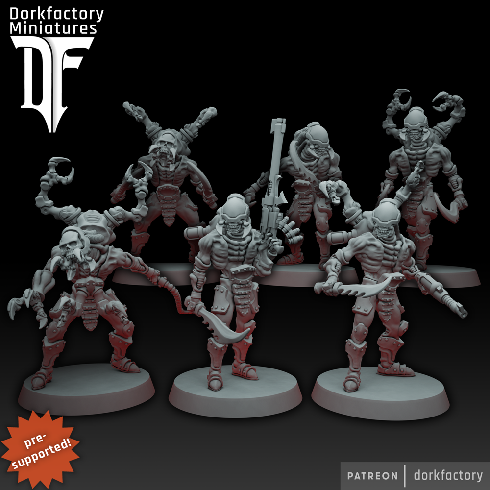 3D file Corpse Composite Shadow Husks・3D printer model to download・Cults