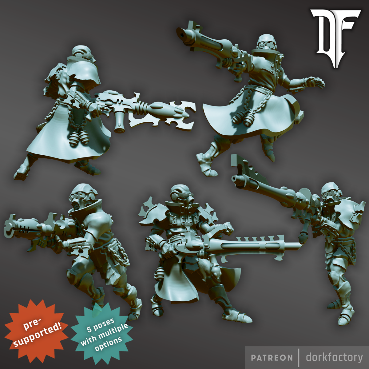 3D file House Guard Squad・3D printing idea to download・Cults