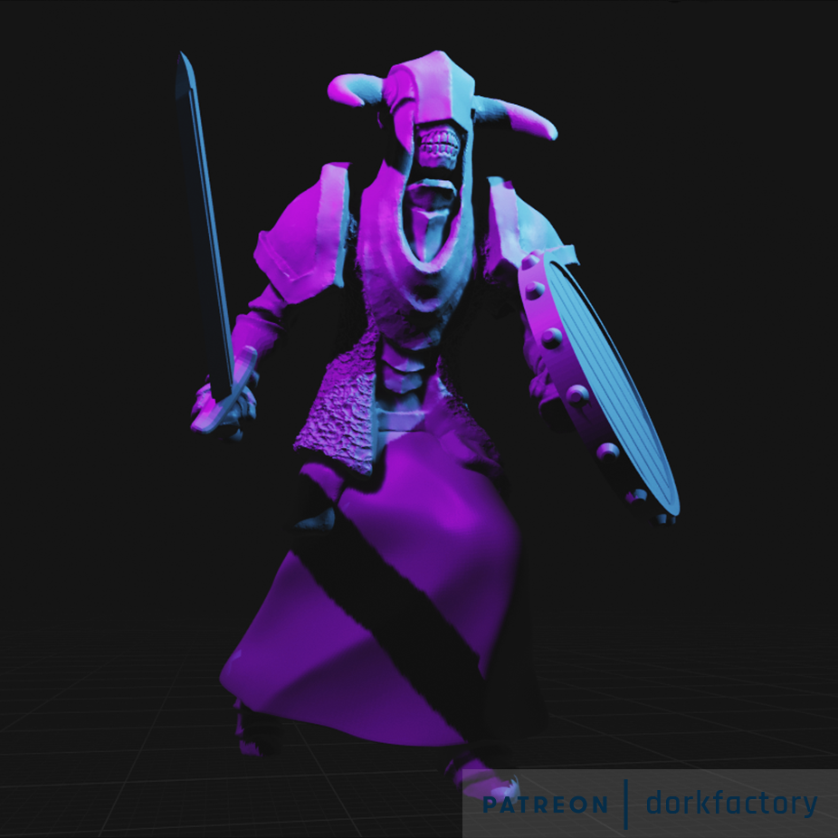 Free STL file Undead Guard・3D printing template to download・Cults