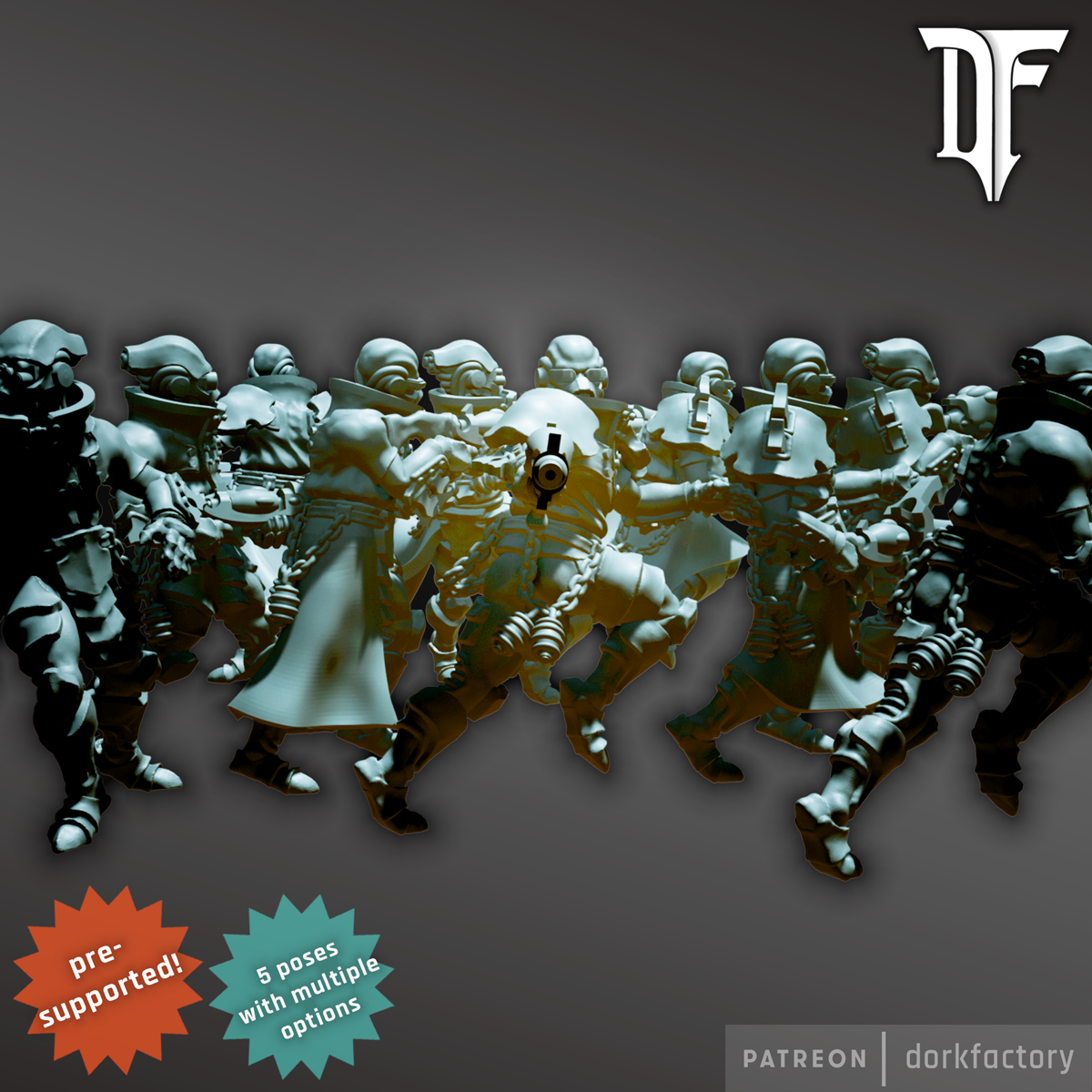 3D file House Guard Squad・3D printing idea to download・Cults