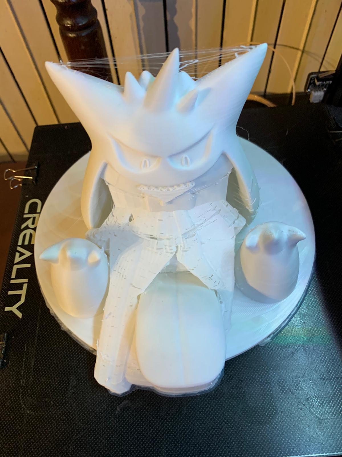 Download STL file gengar Gmax ectoplasma • Template to 3D print ・ Cults