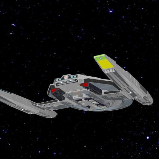 Download STL file USS Clark Malachowski Class Refit 3D print model • 3D ...