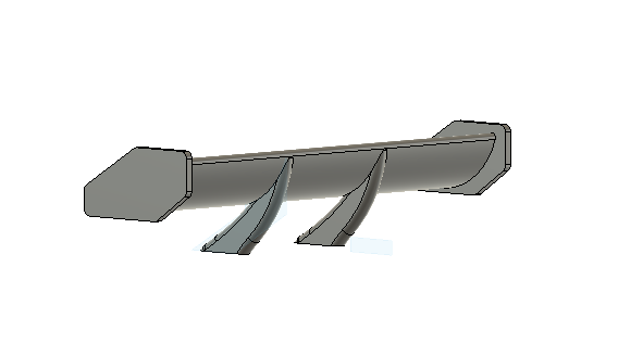 Free STL file Car Wing 🚗・Model to download and 3D print・Cults