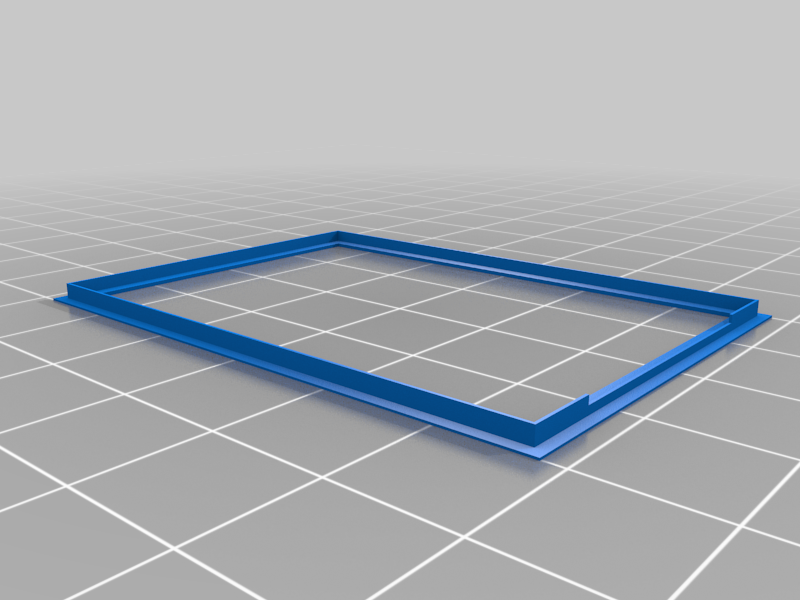 Free STL file Lite3DP-S1 LCD frame・Object to download and to 3D print・Cults