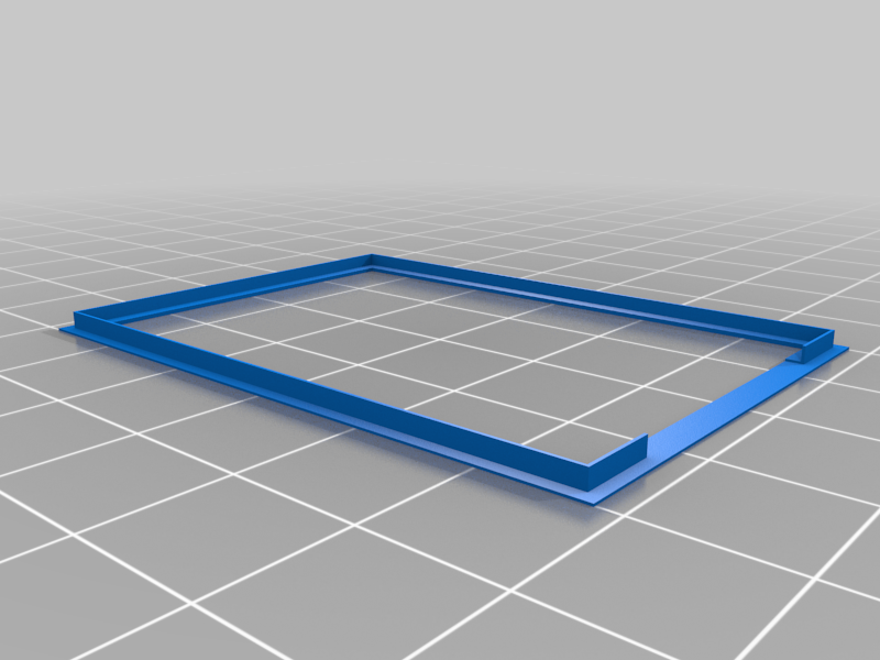 Free STL file Lite3DP-S1 LCD frame・Object to download and to 3D print・Cults