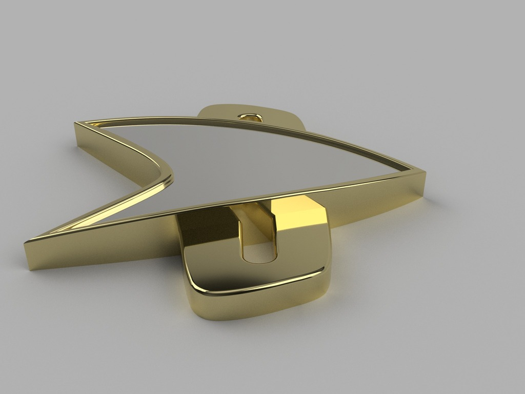 Free 3D file Voyager DS9 Comm Badge・3D print model to download・Cults
